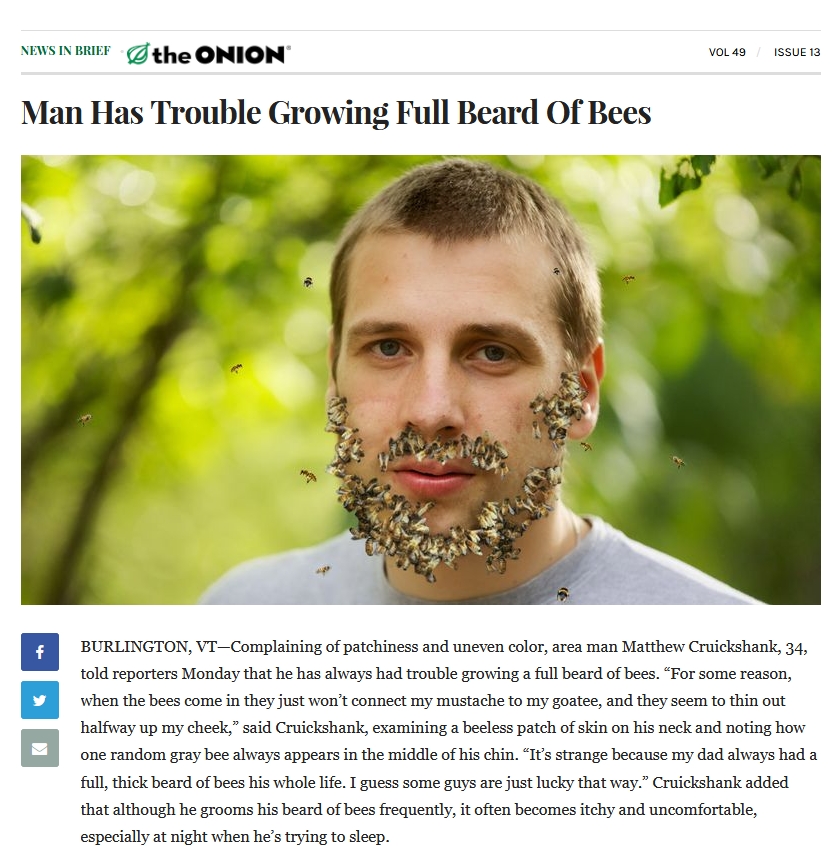 Bees with Beards | Bad Beekeeping Blog