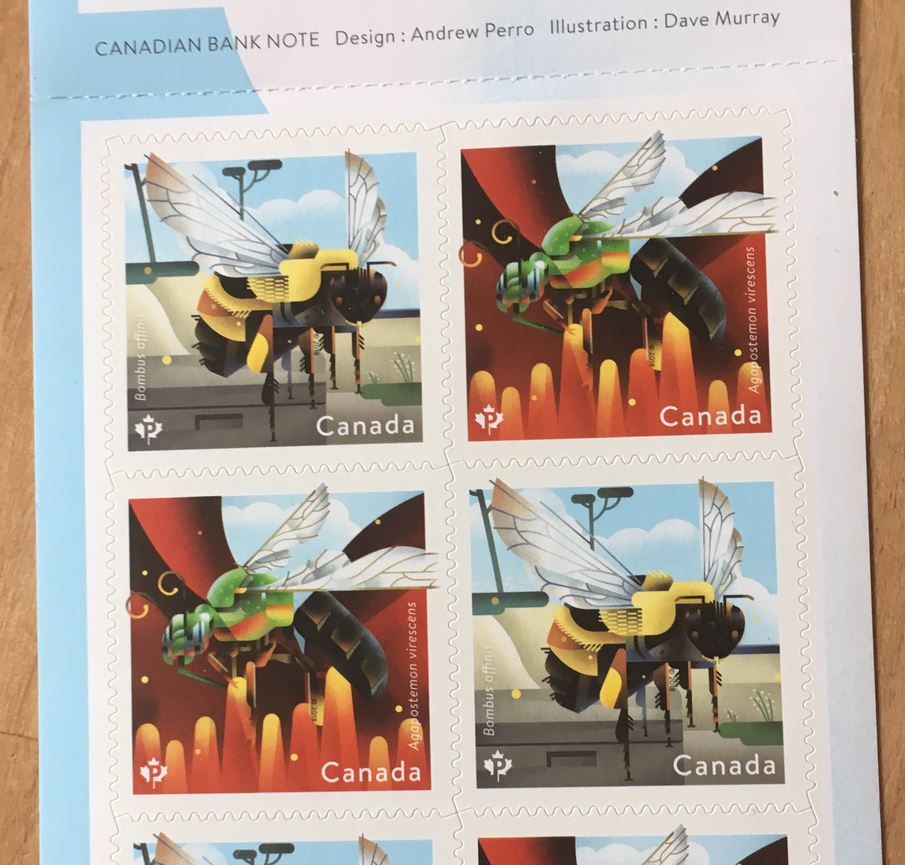 Bees (of a sort) on Postage Stamps! | Bad Beekeeping Blog